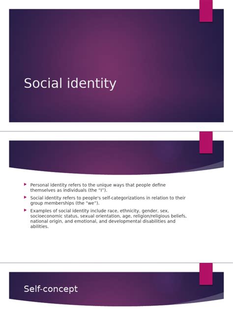 Self Identity Pdf Self Concept Identity Social Science