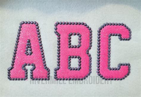 Applique Fonts Lollipop Applique Font Machine Embroidery Designs