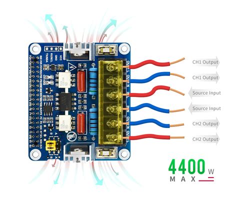 CH Triac HAT For Raspberry Pi Integrated MCU UART I C HiTechChain