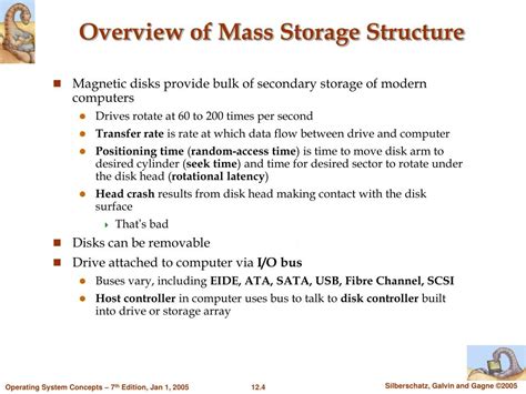 ppt chapter 12 mass storage systems powerpoint presentation free