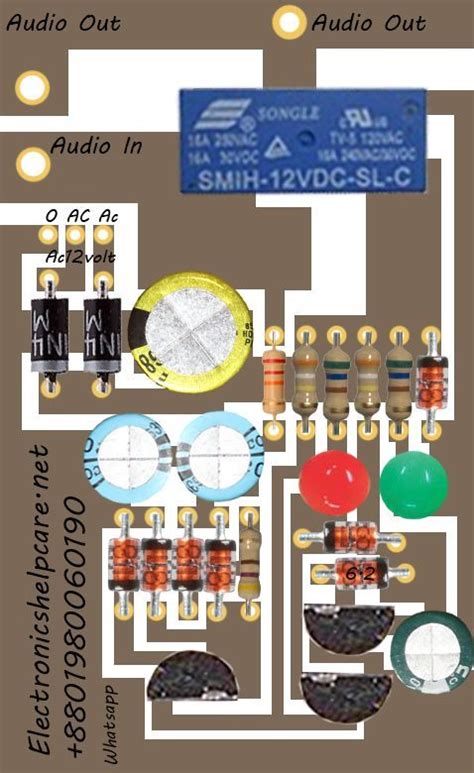 Speaker Protection Circuit Diagram Circuit Diagram Circuit Board Design Audio Amplifier