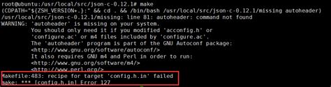 Json C 0 12 1 Failed Making From Source Code Issue 480 Json C Json
