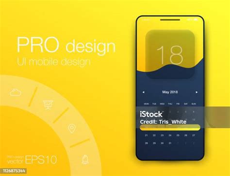 니스 애플 ui ux 디자인 웹 요소와 ui 디자인 컨셉 디자인에 대한 스톡 벡터 아트 및 기타 이미지 디자인 모던 양식