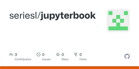 GitHub Seriesl Jupyterbook