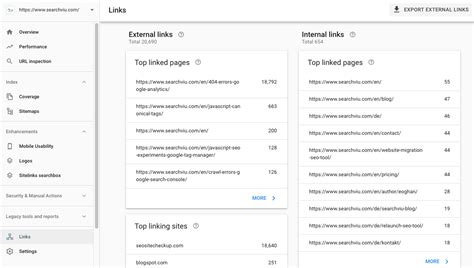 How To Export Backlink Data From Google Search Console SearchVIU