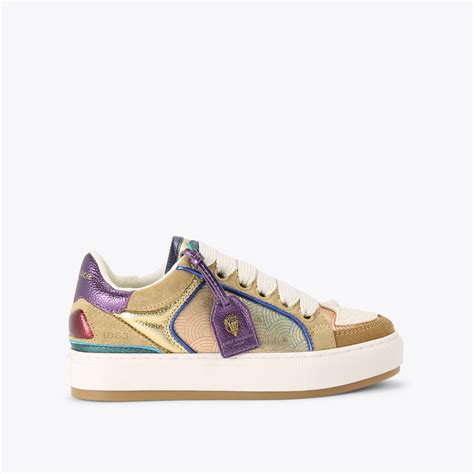 Southbank Tag Olive Green Sneakers By Kurt Geiger London