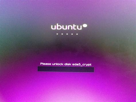 Ubuntu Cannot Enter Password At Disk Decryption Splash Screen Ask Ubuntu