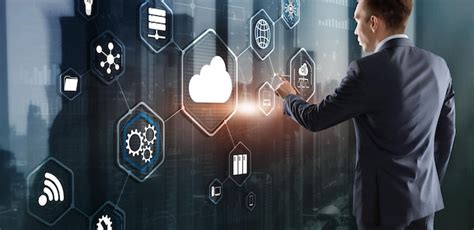 Premium Photo Futuristic Display Cloud Computing Touchscreen