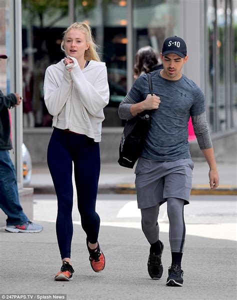 Sophie Turner Model Yoga Pants