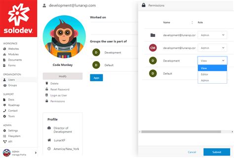 Understanding User Permissions In Solodev