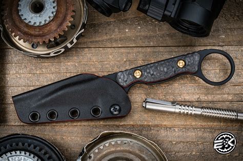 toor knives jank shank w heavy metal fixed blade knife carbon fiber 3