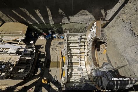 همشهری آنلاین تصاویر اختصاصی همشهری از احداث خط 10 متروی تهران