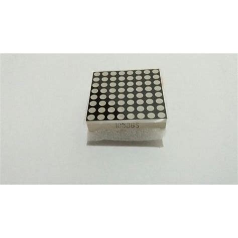 jual led 3mm 8x8 dot matrix led module red color 8 8 common anode anoda arnuno29 dijamin