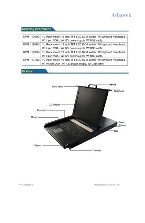 19 Kvm Console 8 Port Switch At ₹ 70000piece Kvm Lcd Console And