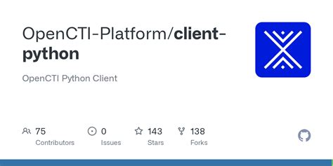 Github Opencti Platformclient Python Opencti Python Client