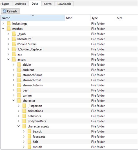 Bodyslide Cbbe 3ba Issues Technical Support Skyrim Special Edition