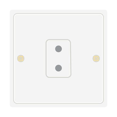 Large Single Switch Led Indicator Electrical Tool Equipment 12420023 Png