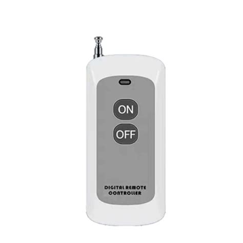 Channel MHz Button Rf Remote In White EV Roboway