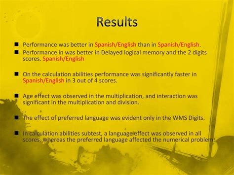 Syntactic Comprehension Verbal Memory And Calculation Pptx