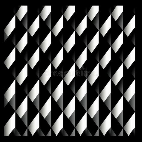 Creating Alternating Black And White Squares In 4x4 Grid Stock