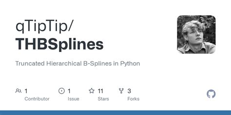 github qtiptip thbsplines truncated hierarchical b splines in python