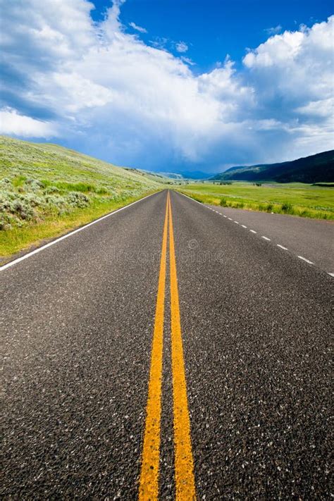 Road Stock Photo Image Of Desolation Trip Clouds Nature 17144552
