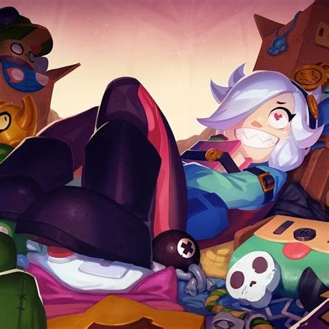 Imagenes Colette de Brawl Stars WONDER DAY Dibujos para colorear para niños y adultos