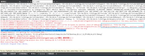 解决“ [makefile debug 14023 debug qcustomplot o] error 1”的问题 qcustomplot o too many sections csdn博客
