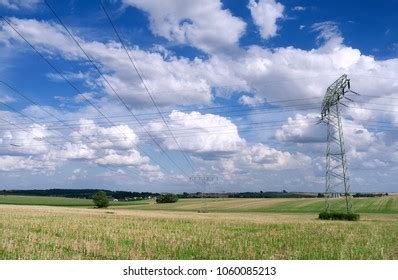 Power Lines 110 Kv 220 Kv Stock Photo 1060085213 Shutterstock