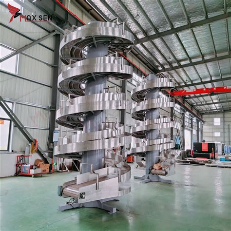 Maxsen Spiral Conveyor Vertical Elevator Conveyor Transportation