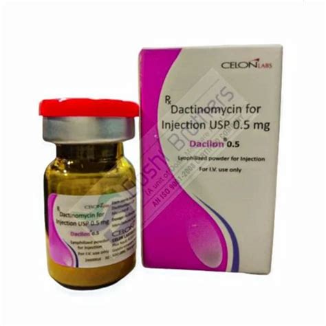 Dacilon Dactinomycin 0 5 Mg Injection For Clinical At ₹ 550 Vial In Ahmedabad