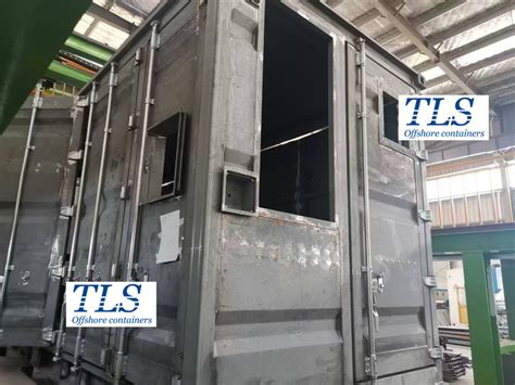 The Assembly Process Of 20ft Energy Storage Containers By Tls Offshore Containers Tls Offshore