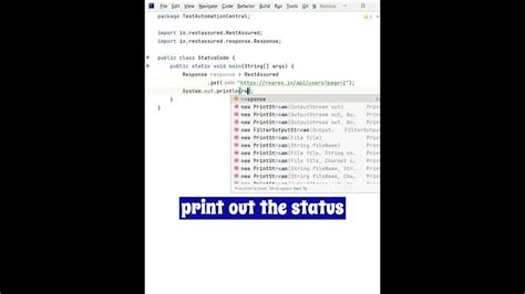 How To Validate The Status Code Of Response Using Restassured In Java Sdet Interview Qna