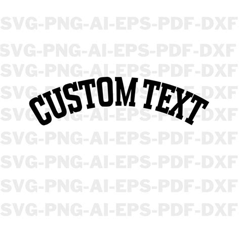 Custom Text Svg Custom Svg Personalized Svg Groovy Text Svg Create Your Own Text Svg Etsy