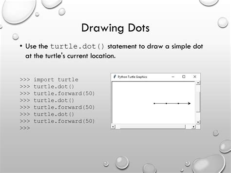 How To Draw A Dot In Python