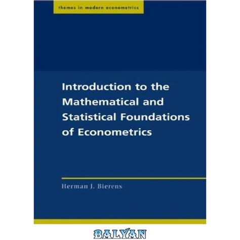 خرید و قیمت دانلود کتاب Introduction To The Mathematical And Statistical Foundations Of