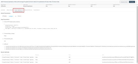safebreach coverage alert for proxynotshell vulnerabilities
