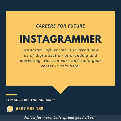 Careerforfuture Deepaka Career Instagrammer Follow Growth