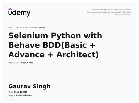 Gaurav Singh On Linkedin Learningneverstops Selenium Python Bdd