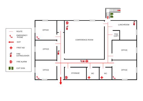 Small Office Evacuation Plan Template