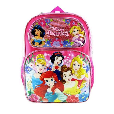 Disney Princess 16 Shinne Pink Color Backpack Pretty Princess A16832
