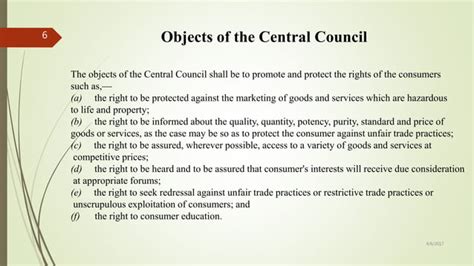 Consumer Protection Council And Their Rights Pptx