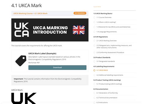Ukca Marking Course Toys Electronics Ppe Machinery And Medical