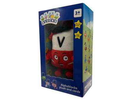 Alphablocks Plush And Cards Alphablocks V Anter Toys