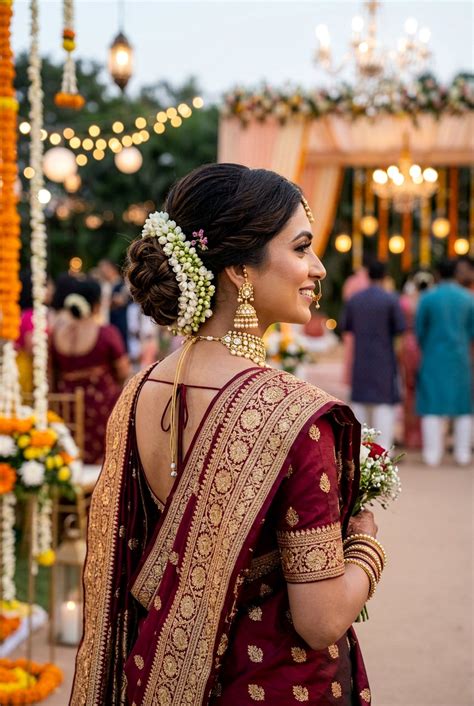 20 Romantic Wedding Bun With Flowers Ideas For Your Big Day Lovelyish