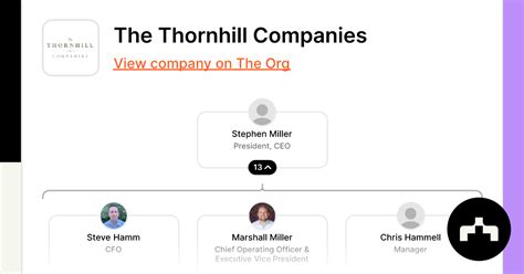 The Thornhill Companies The Org
