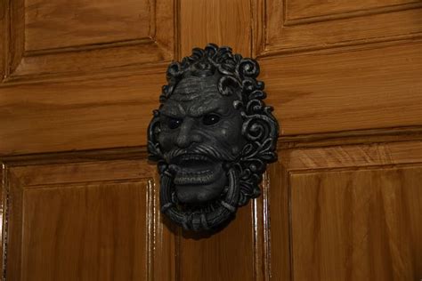 Antique Door Knocker At Holiday Exhibit Christmas Carol A Christmas