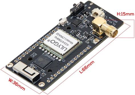 Lilygo Lora32 433mhz Esp32 Development Board Oled India Ubuy