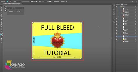 What Is Full Bleed Printing Chicago Color Label