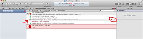 Ios Project Build Failed In Xcode Stack Overflow